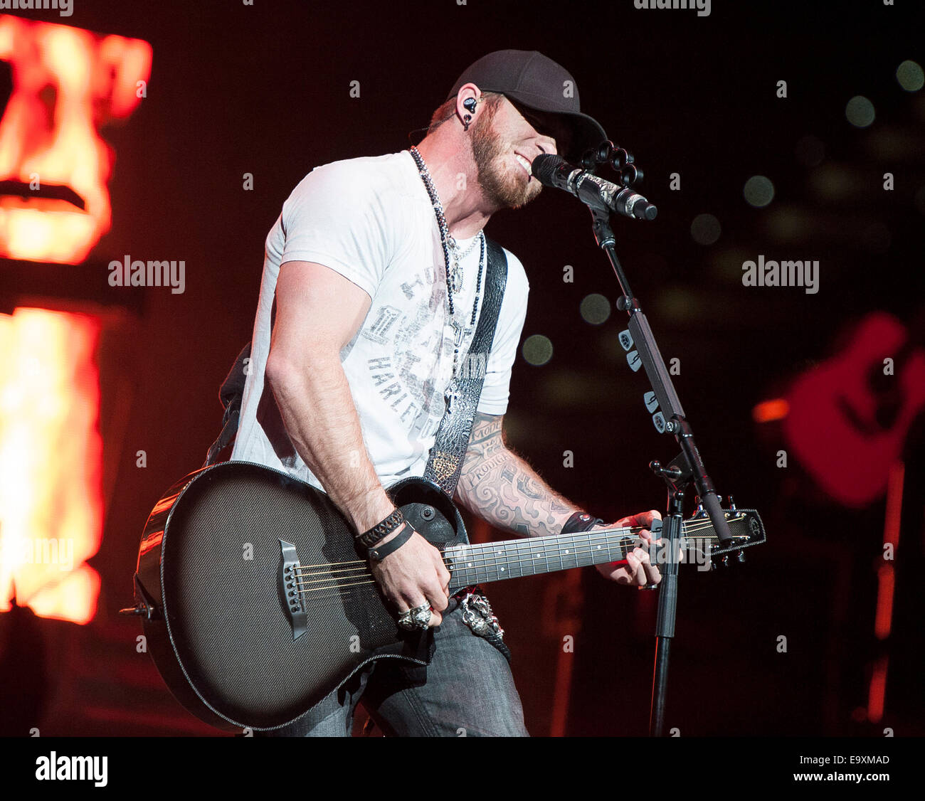 Oct. 30, 2014 - Raleigh, North Carolina; USA - Musician BRANTLEY ...