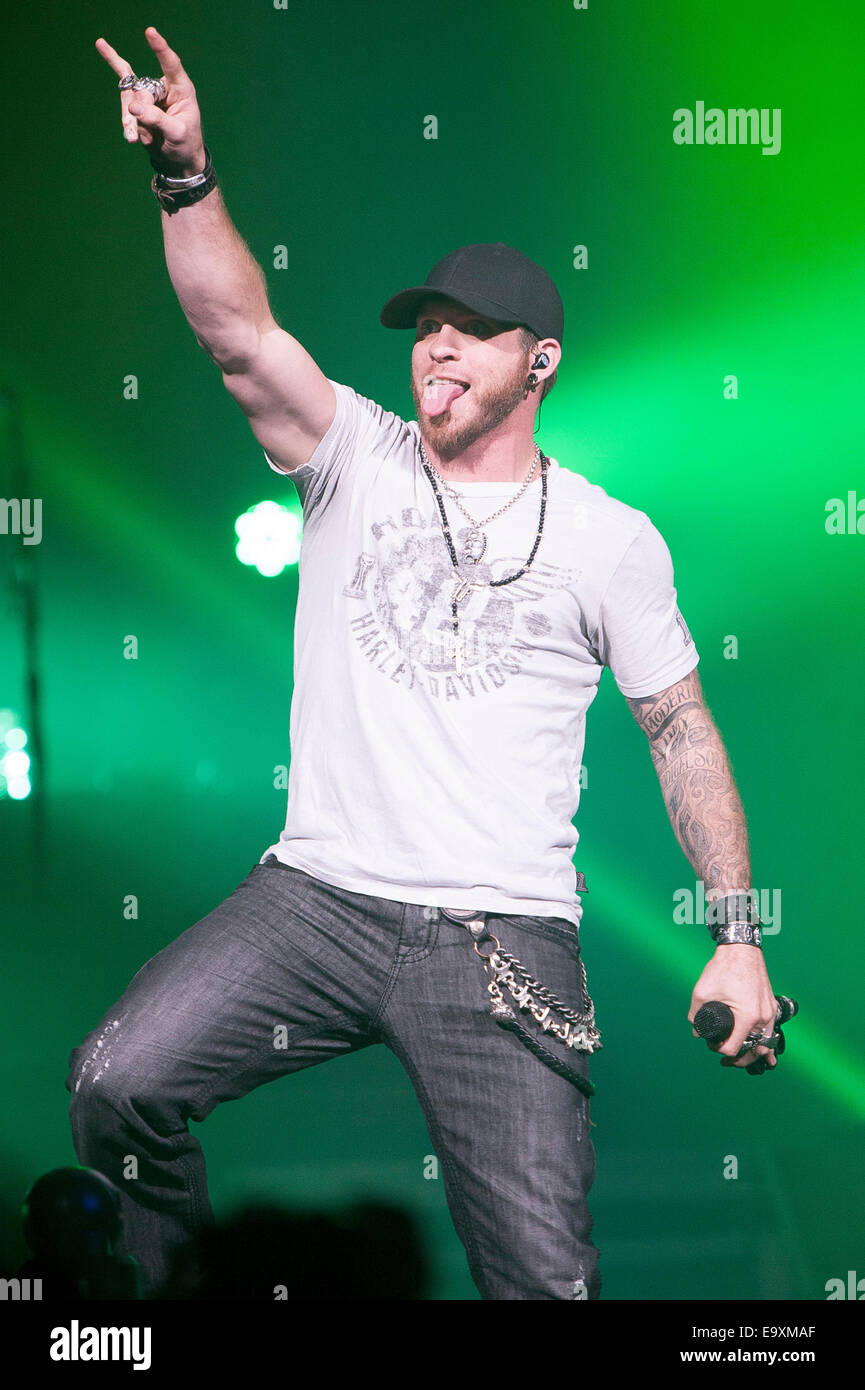 Oct. 30, 2014 - Raleigh, North Carolina; USA - Musician BRANTLEY ...