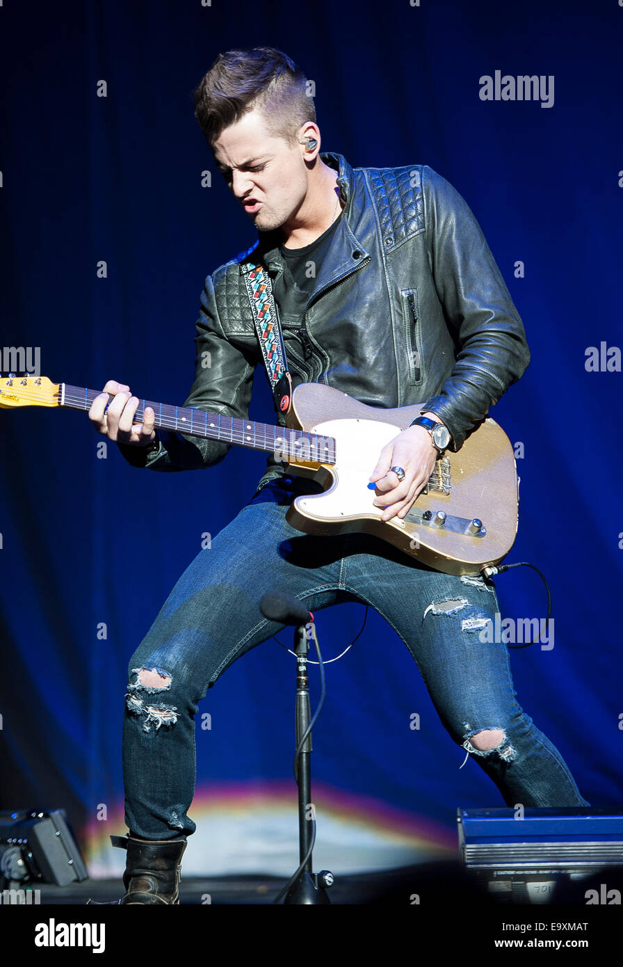 Oct. 30, 2014 - Raleigh, North Carolina; USA - Musician CHASE BRYANT ...
