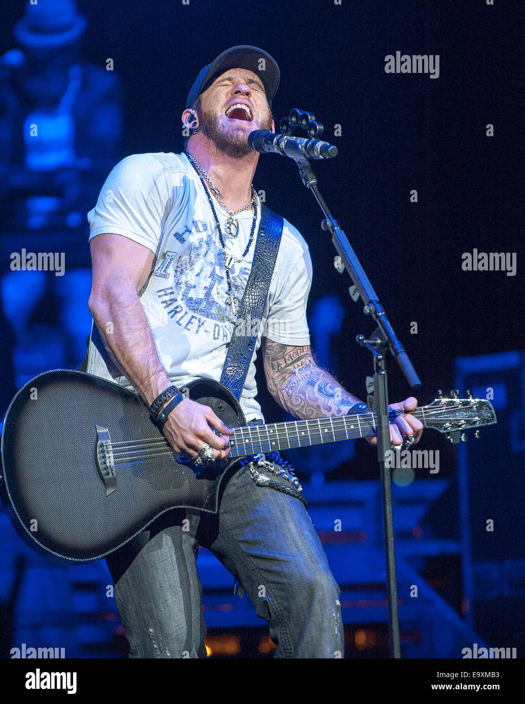 Oct. 30, 2014 - Raleigh, North Carolina; USA - Musician BRANTLEY ...