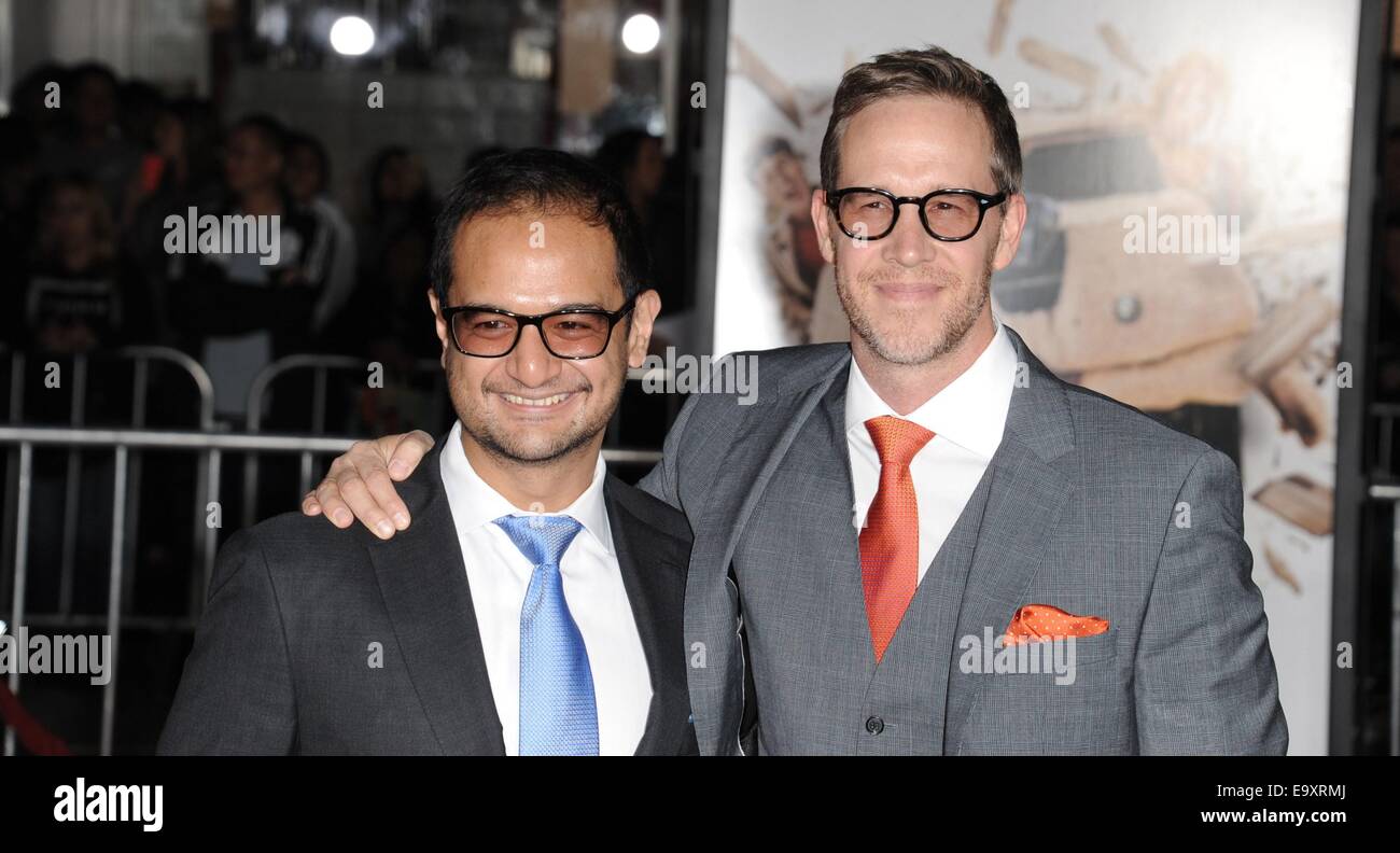 Los Angeles, CA, USA. 3rd Nov, 2014. Riza Aziz, Joey McFarland at ...