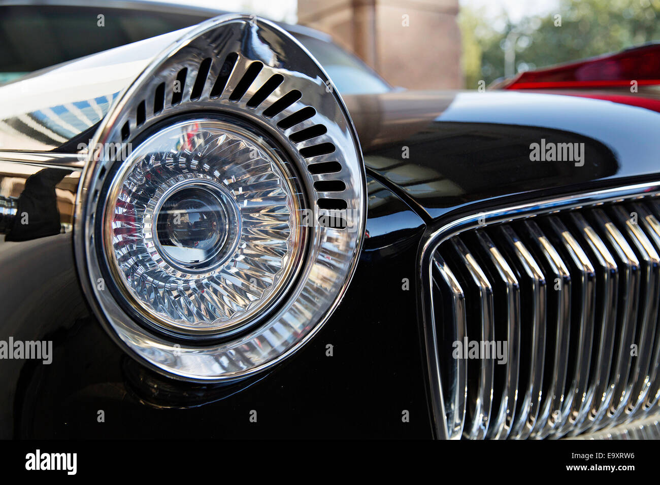 A Chinese luxury car marque Hongqi limoussine Red Flag L5, used by ...