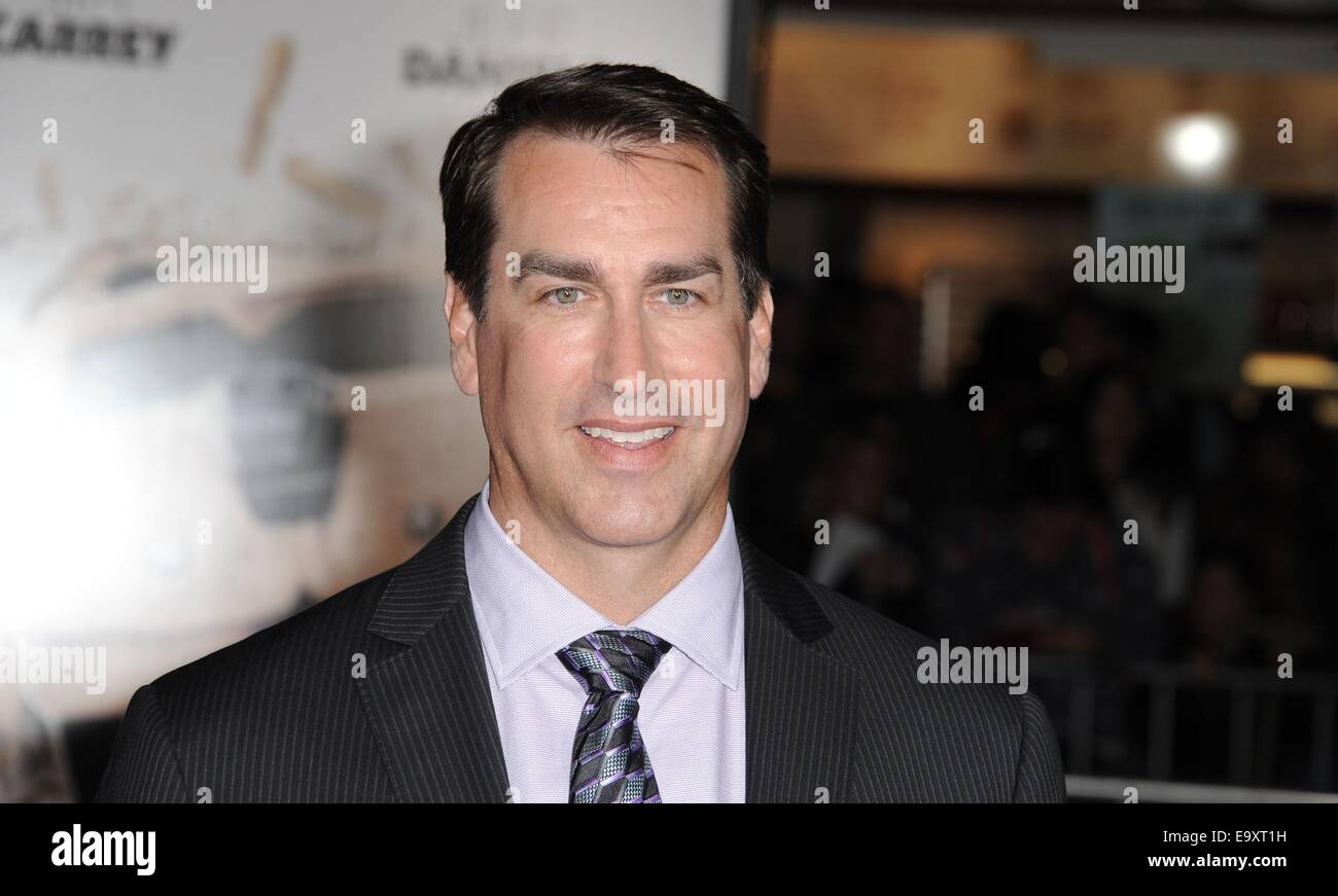 Los Angeles, CA, USA. 3rd Nov, 2014. Rob Rggle at arrivals for DUMB AND ...