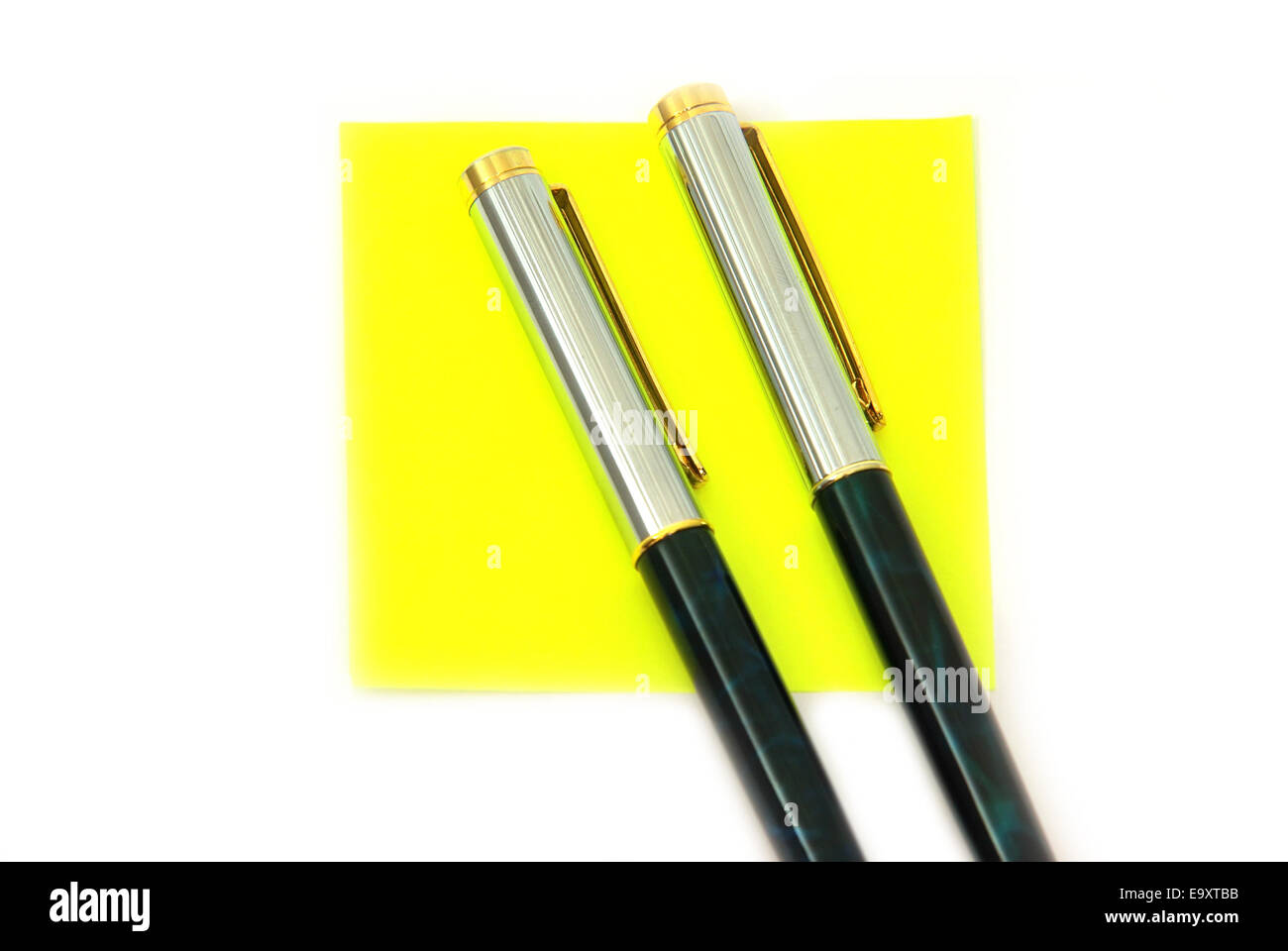 Yellow paste paper Cut Out Stock Images & Pictures - Alamy