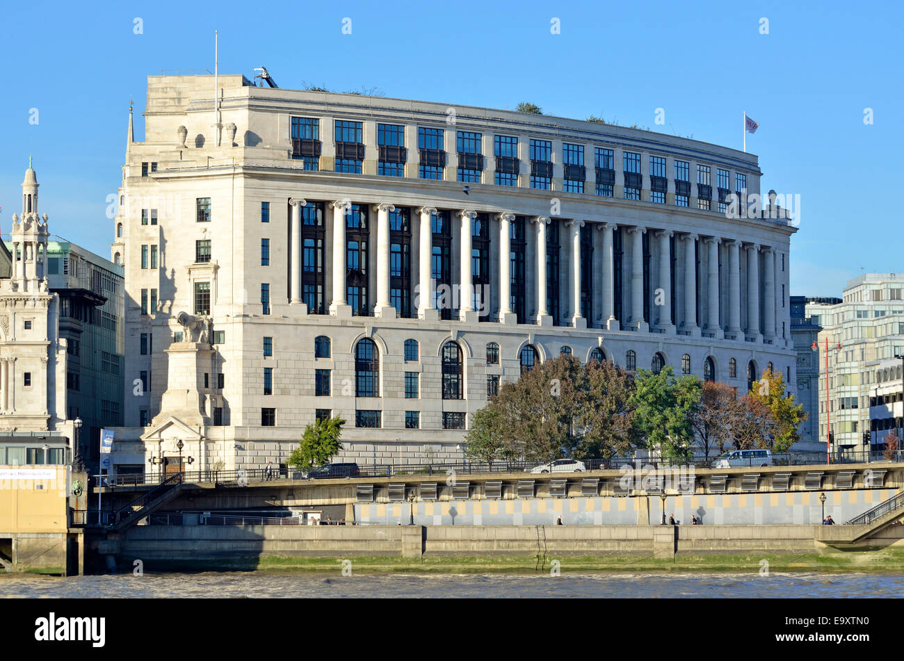 London, England, UK. Unilever House, Blackfriars. 1929-33, Neoclassical ...
