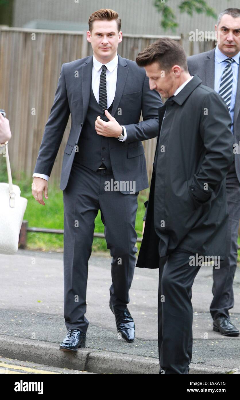 Lee Ryan arrives at Ealing Magistrates Court Featuring: Lee Ryan Where ...