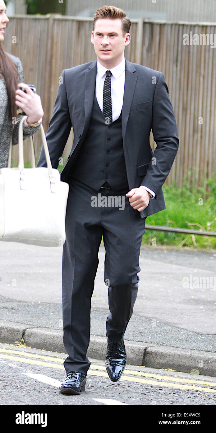 Lee Ryan arrives at Ealing Magistrates Court Featuring: Lee Ryan Where ...