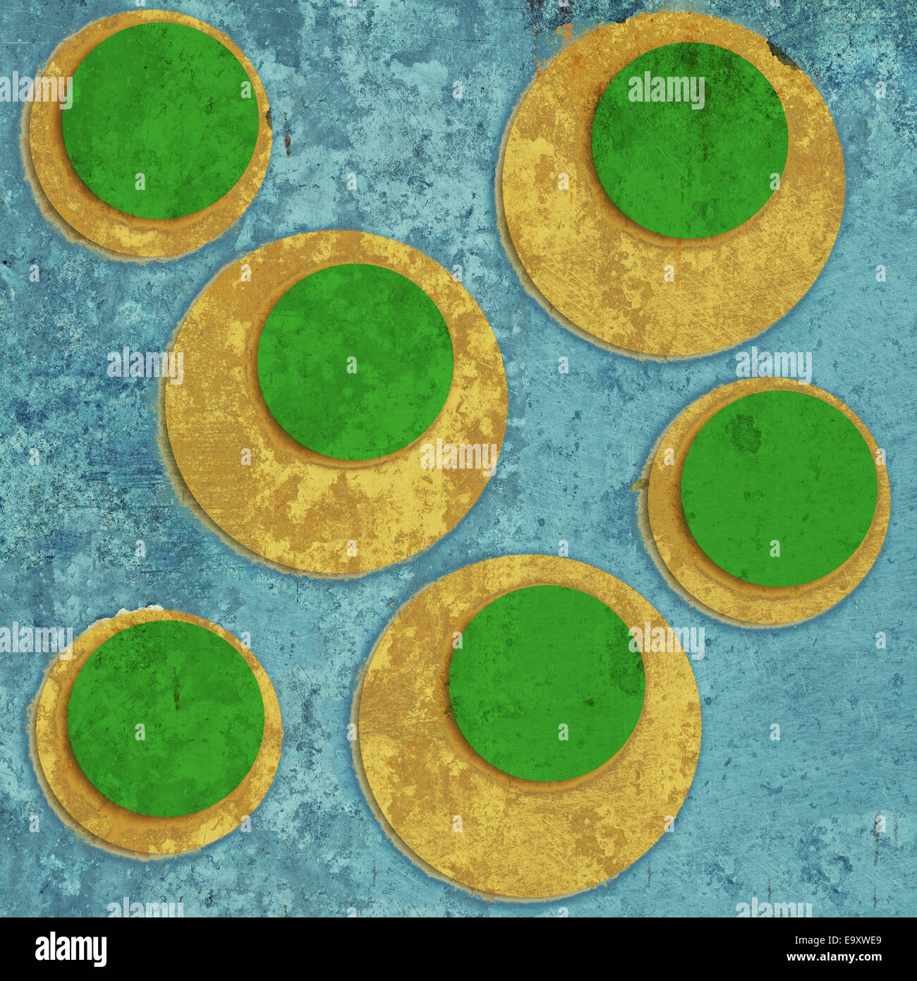 Scratched circle hi-res stock photography and images - Alamy