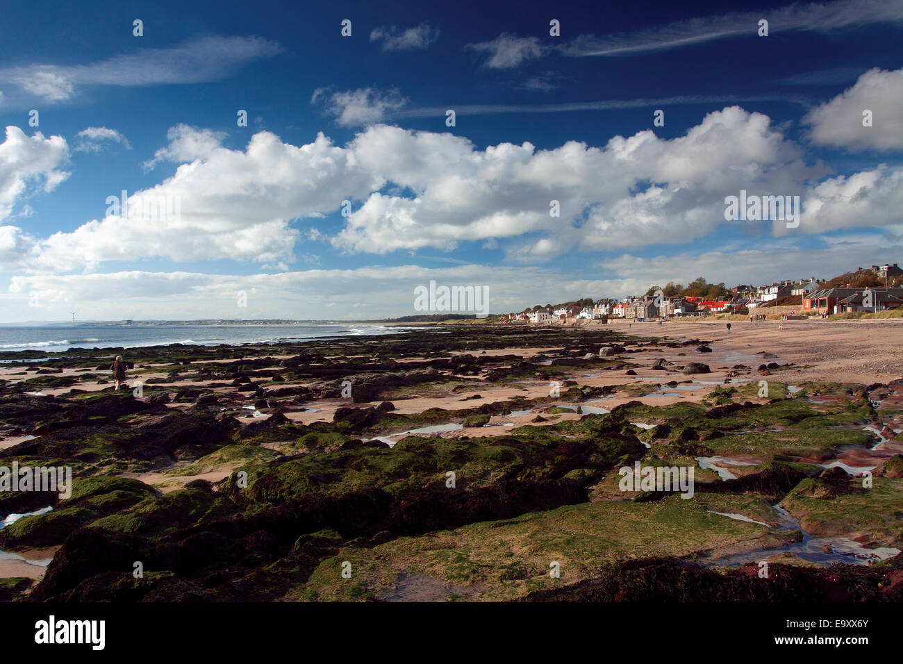 Lower Largo beach, the East Neuk of Fife, Fife Stock Photo - Alamy