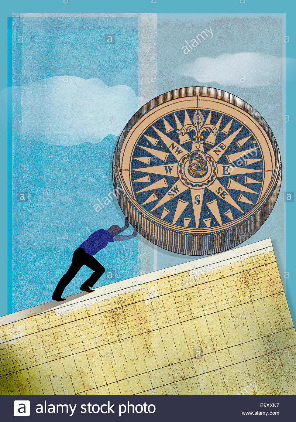 Uphill Struggle Stock Photos & Uphill Struggle Stock Images - Alamy