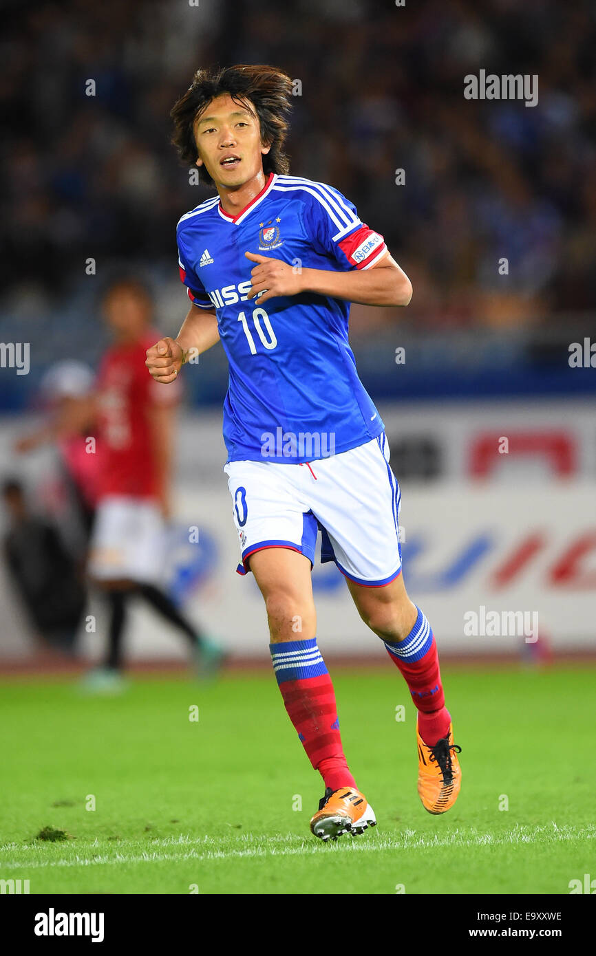 Kanagawa, Japan. 3rd Nov, 2014. Shunsuke Nakamura (F Marinos) Football ...