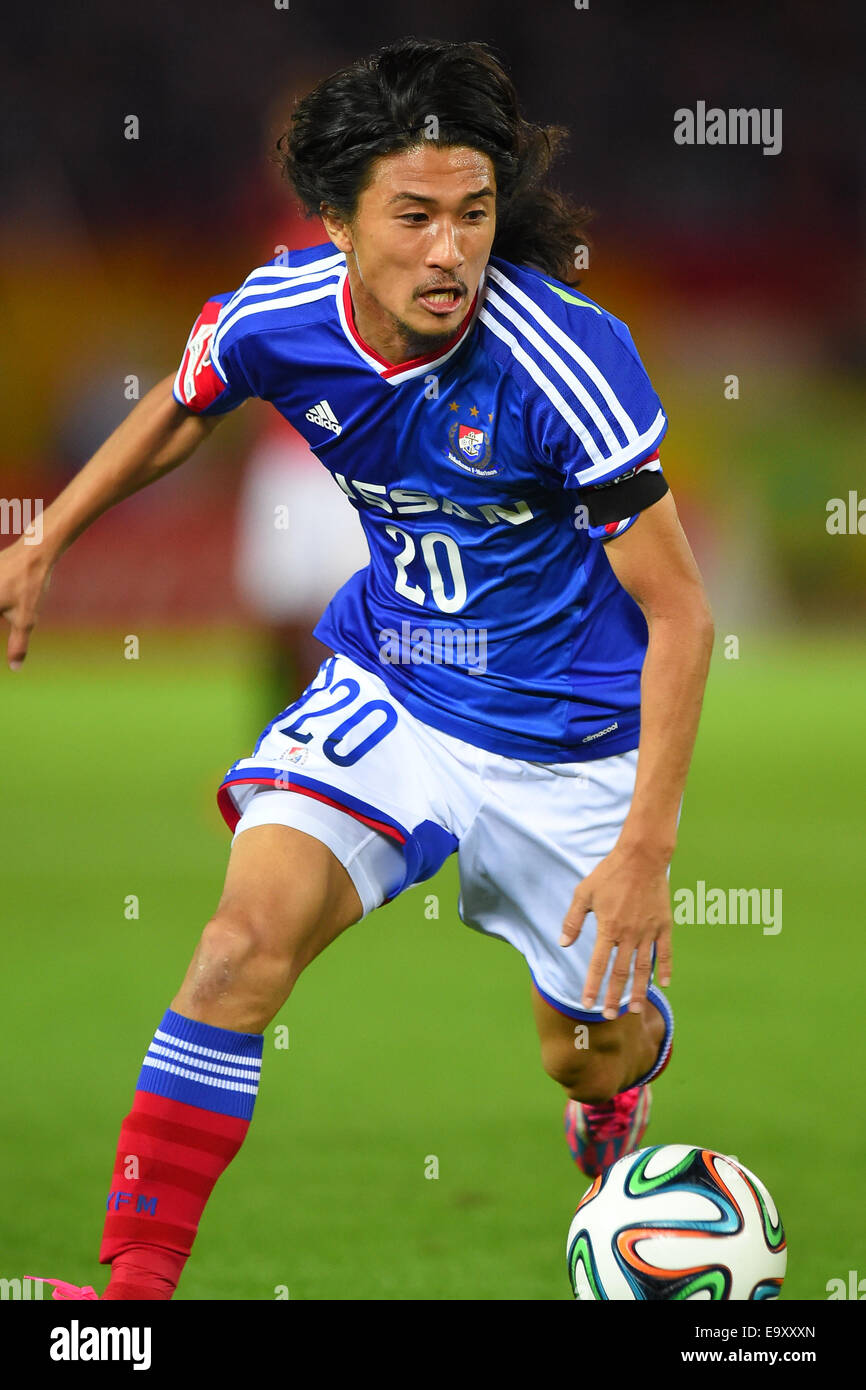 Kanagawa, Japan. 3rd Nov, 2014. Yuhei Sato (F Marinos) Football/Soccer : 2014 J.League Division ...