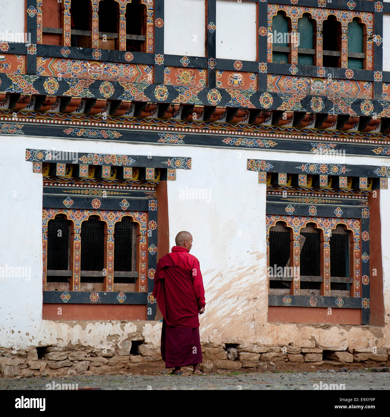 Gangte goemba hi-res stock photography and images - Alamy