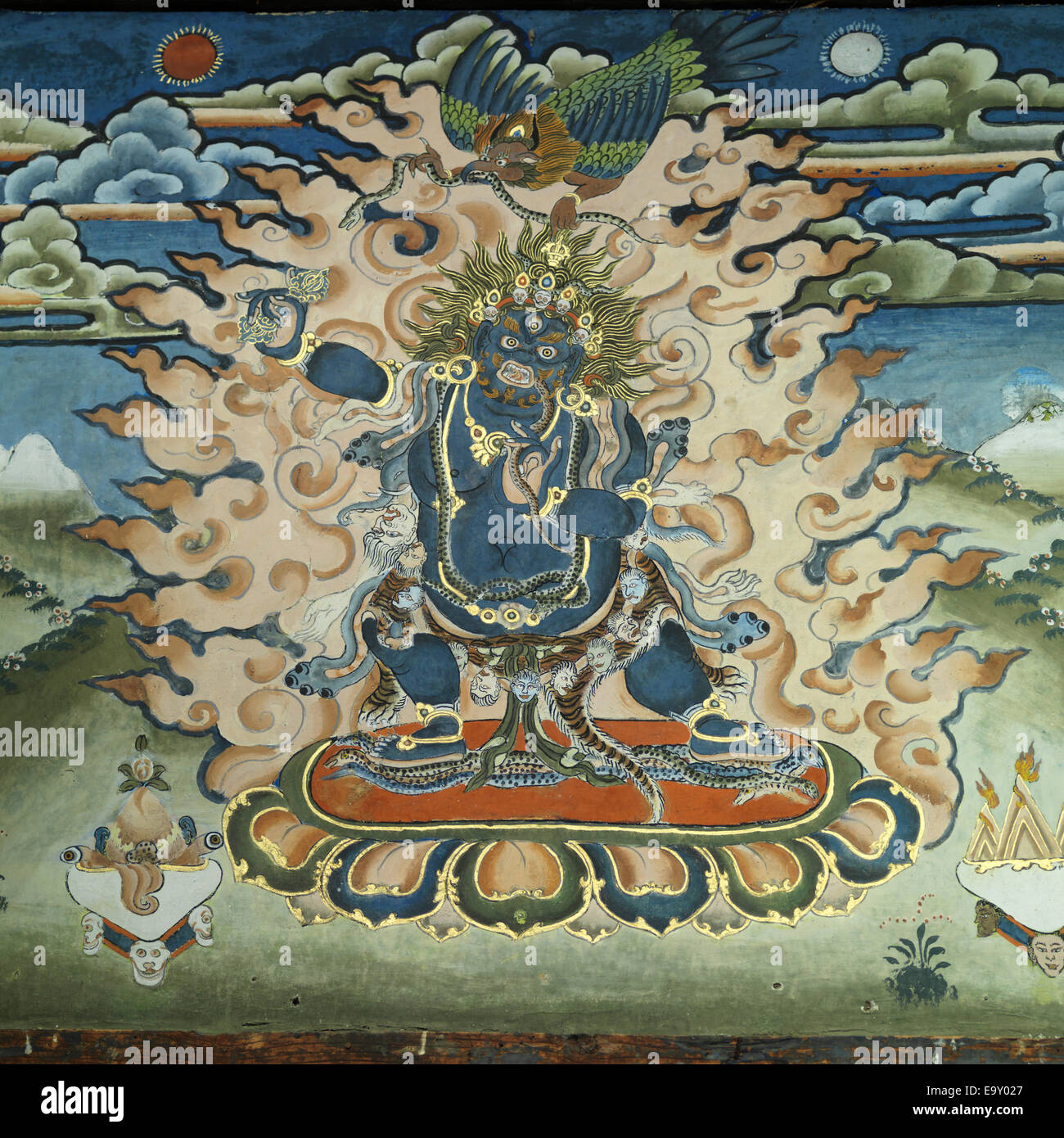Bhutanese god hi-res stock photography and images - Alamy
