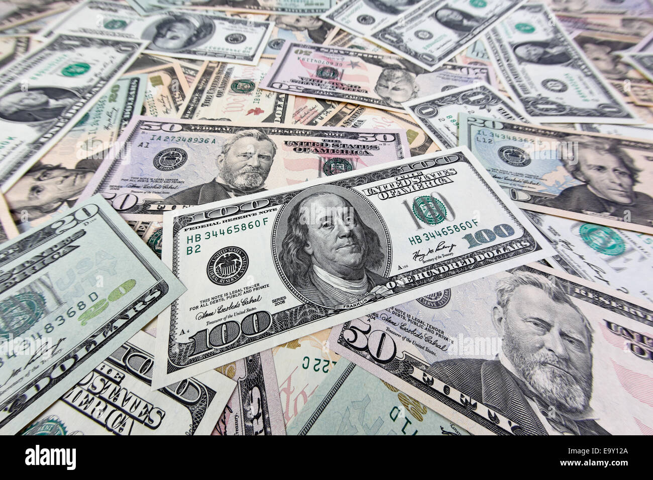 U.S. Dollars banknotes of the United States of America Stock Photo - Alamy