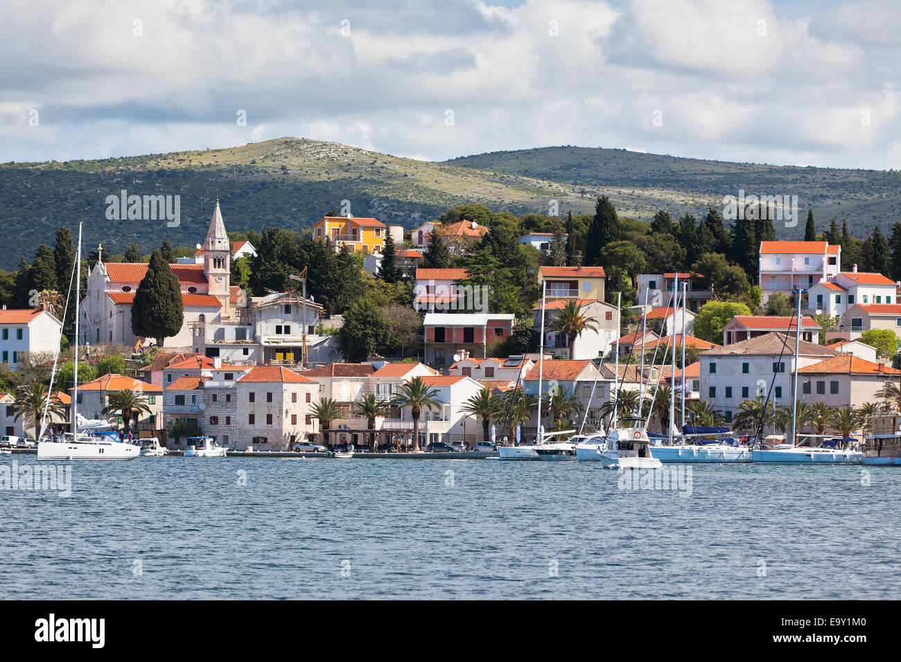 Rogoznica is a popular historic town and harbour on the Adriatic coast ...