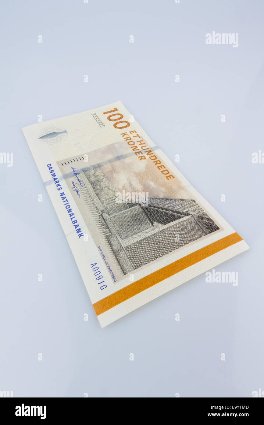 Danish kroner. Currency from Denmark in Europe Stock Photo - Alamy