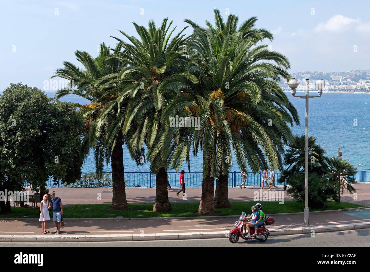 seafront, Nice, Cote d´Azur, France Stock Photo - Alamy