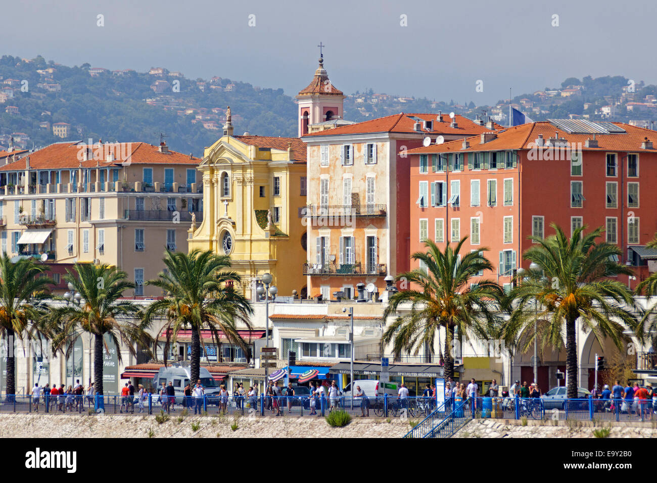 seafront, Nice, Cote d´Azur, France Stock Photo - Alamy