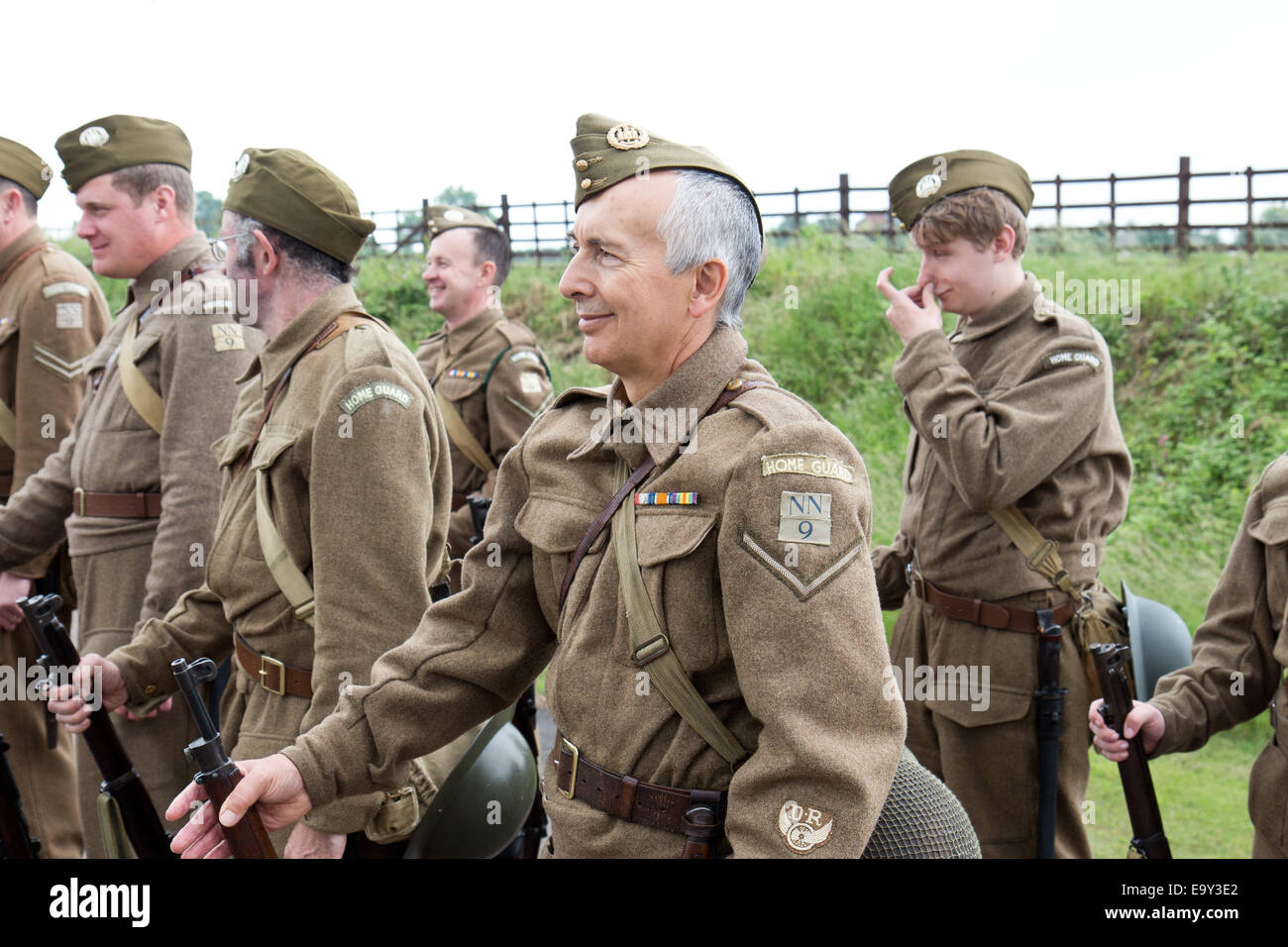 1940s Wartime Weekend on the Great Central Railway Stock Photo - Alamy