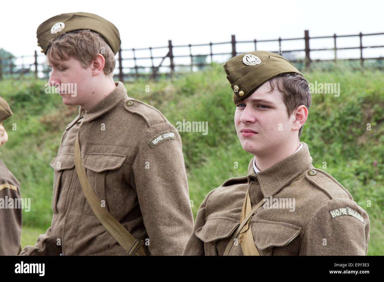 1940s Wartime Weekend on the Great Central Railway Stock Photo - Alamy