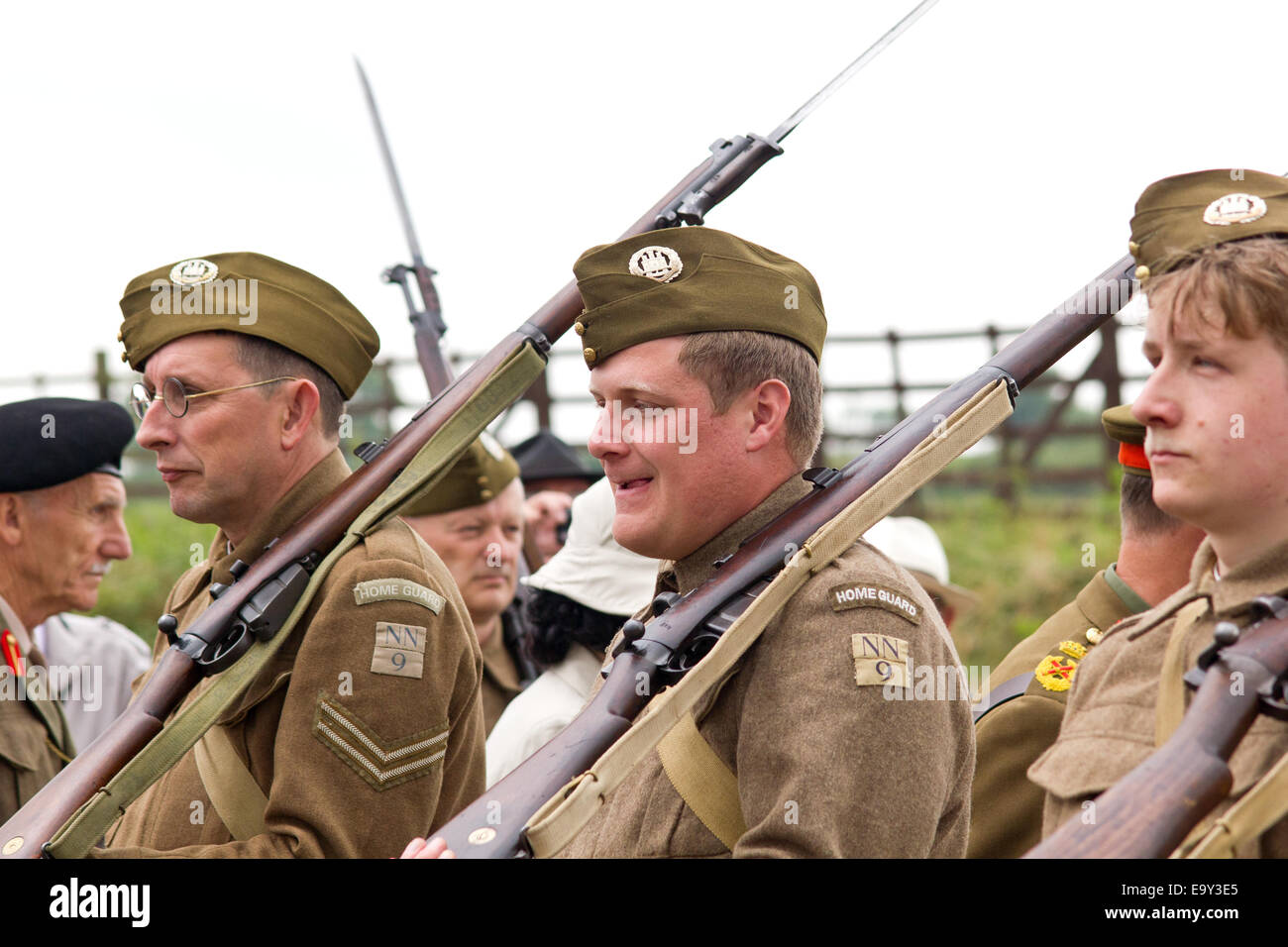 1940s Wartime Weekend on the Great Central Railway Stock Photo - Alamy