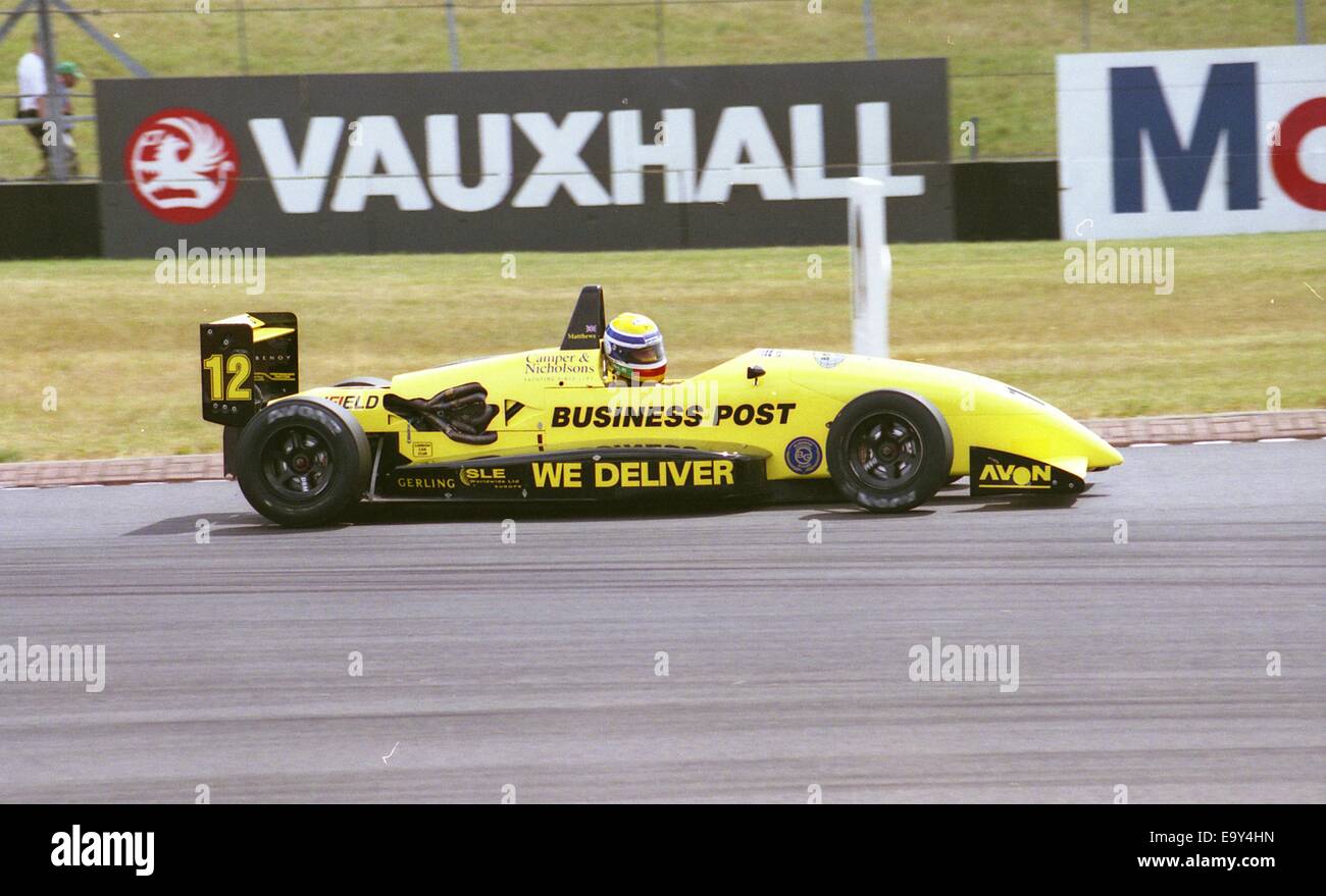 British Formula 3 motor racing, Donington Park July 8th 1995 Stock ...