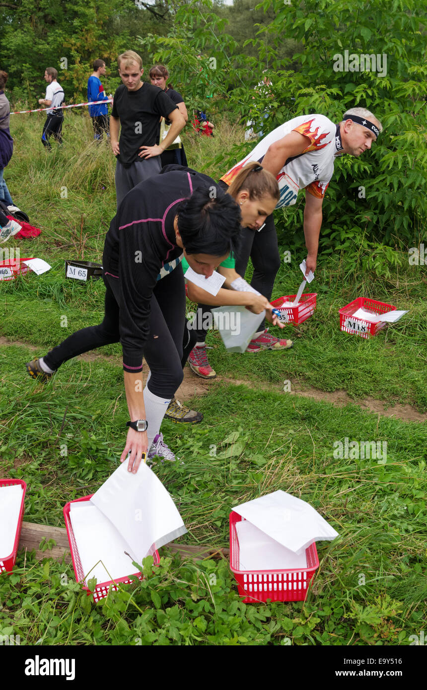 XXXIII open sport orienteering competitions, devoted to P. M. Masherov ...
