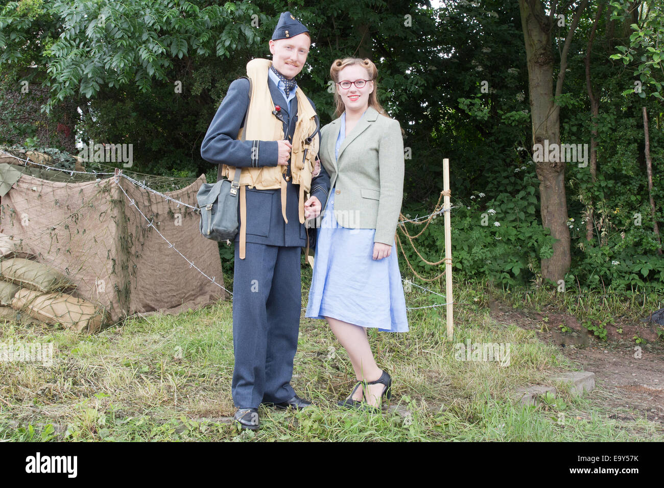 1940s Wartime Weekend on the Great Central Railway Stock Photo - Alamy