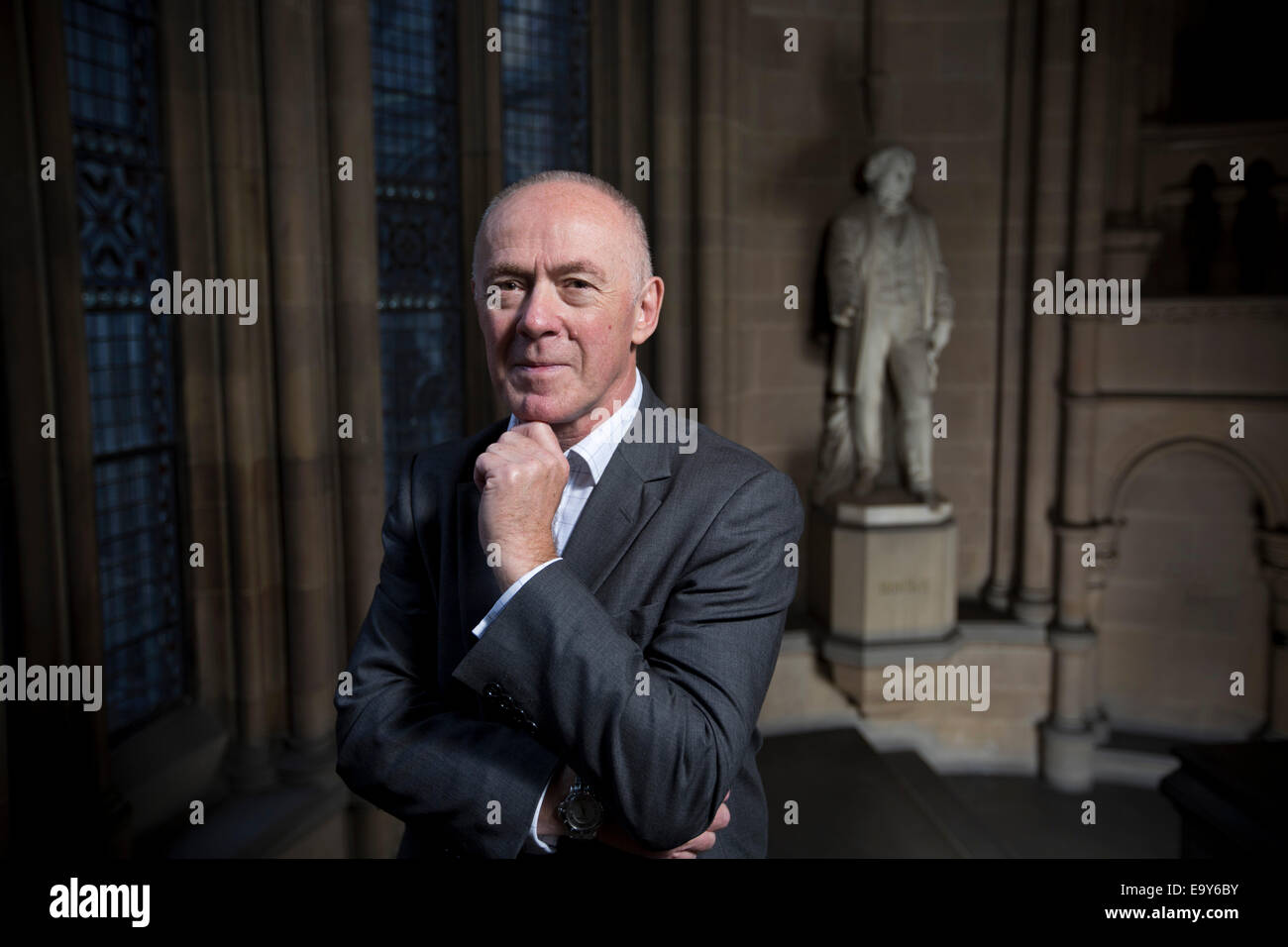 Sir Richard Leese, leader of Manchester City Council, pictured at the ...