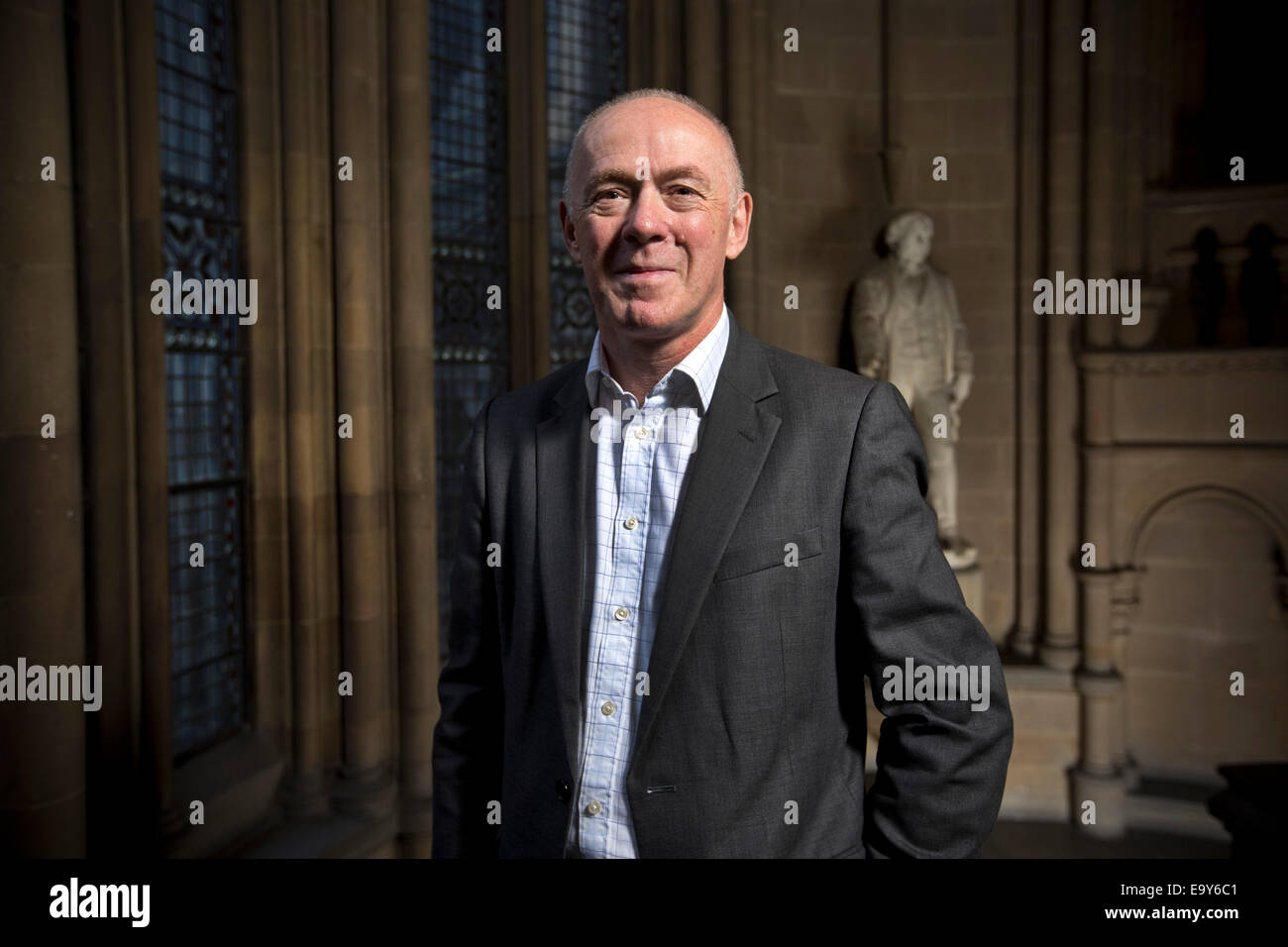 Sir Richard Leese, leader of Manchester City Council, pictured at the ...
