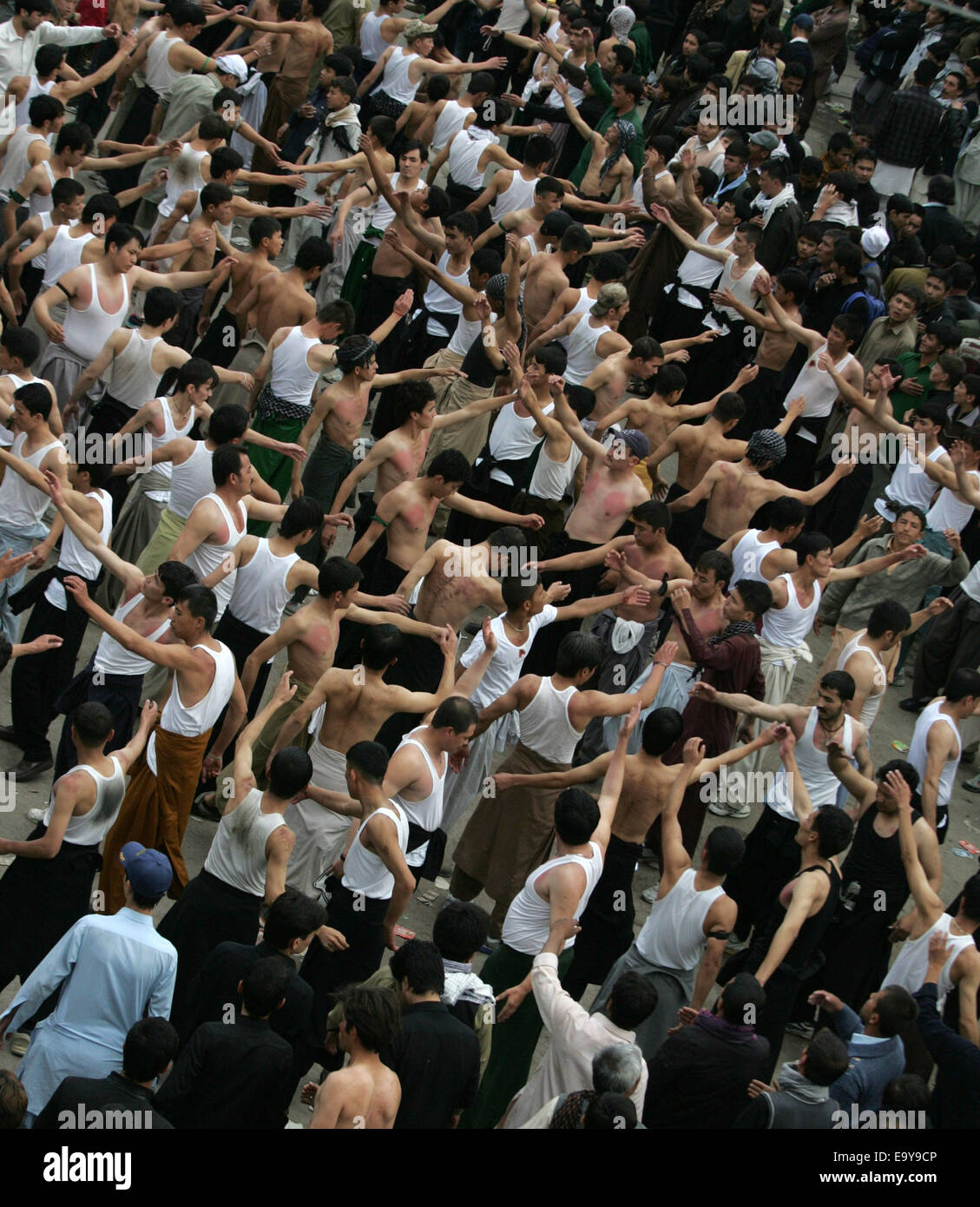 Self flagellation hi-res stock photography and images - Alamy