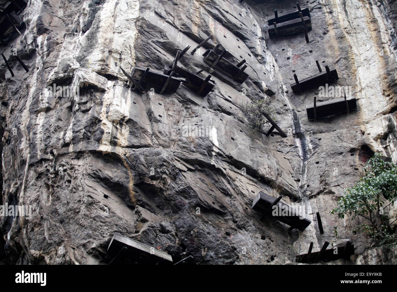 Bo Gong County , Sichuan Province, People Lived Stock Photo - Alamy