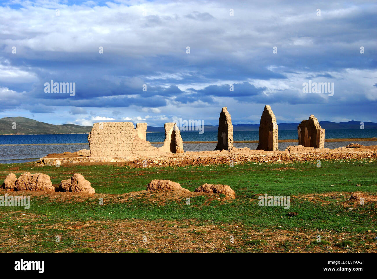 Yellow River source landscape Stock Photo - Alamy