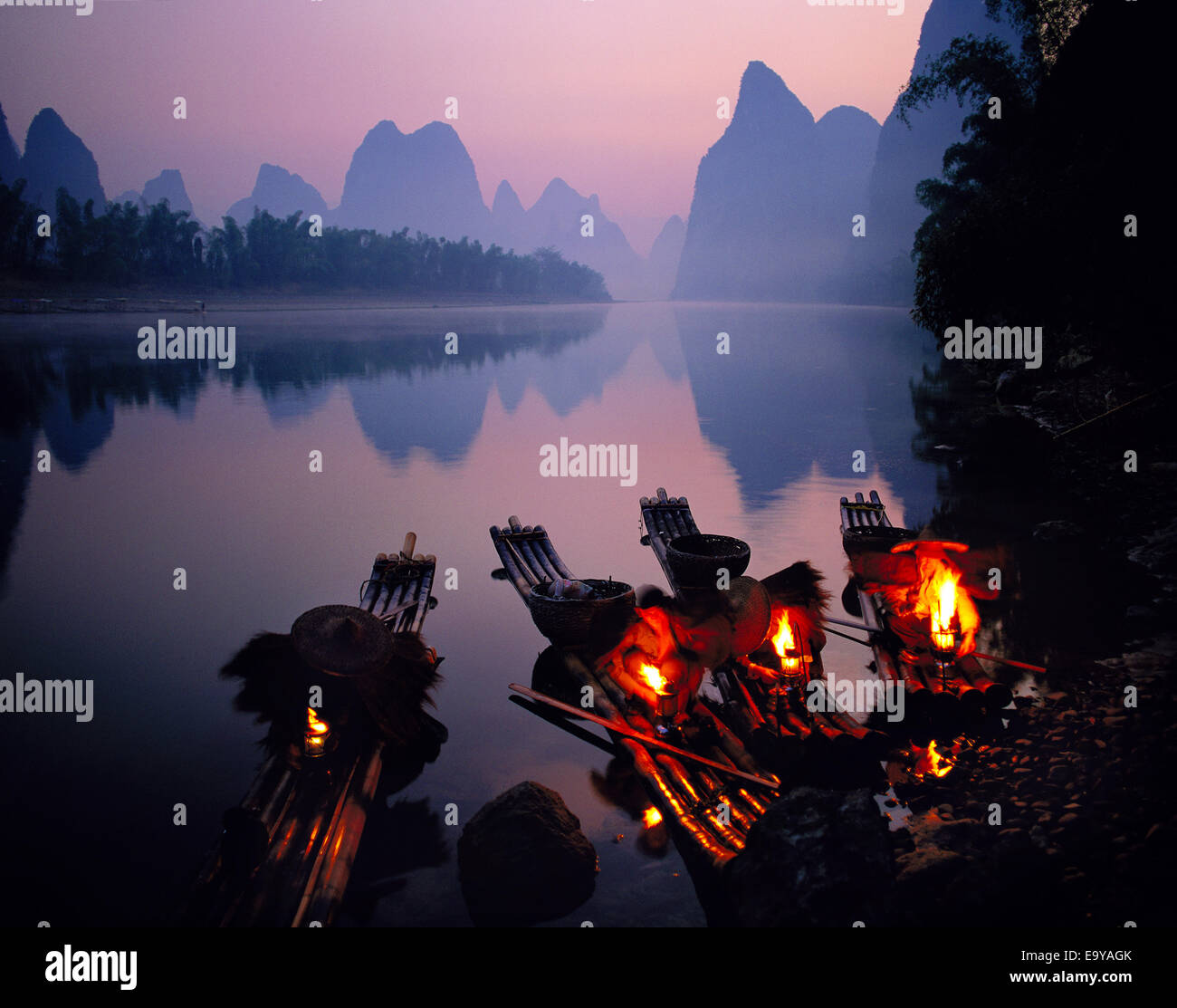 Guilin, Yangshuo scenery Stock Photo - Alamy