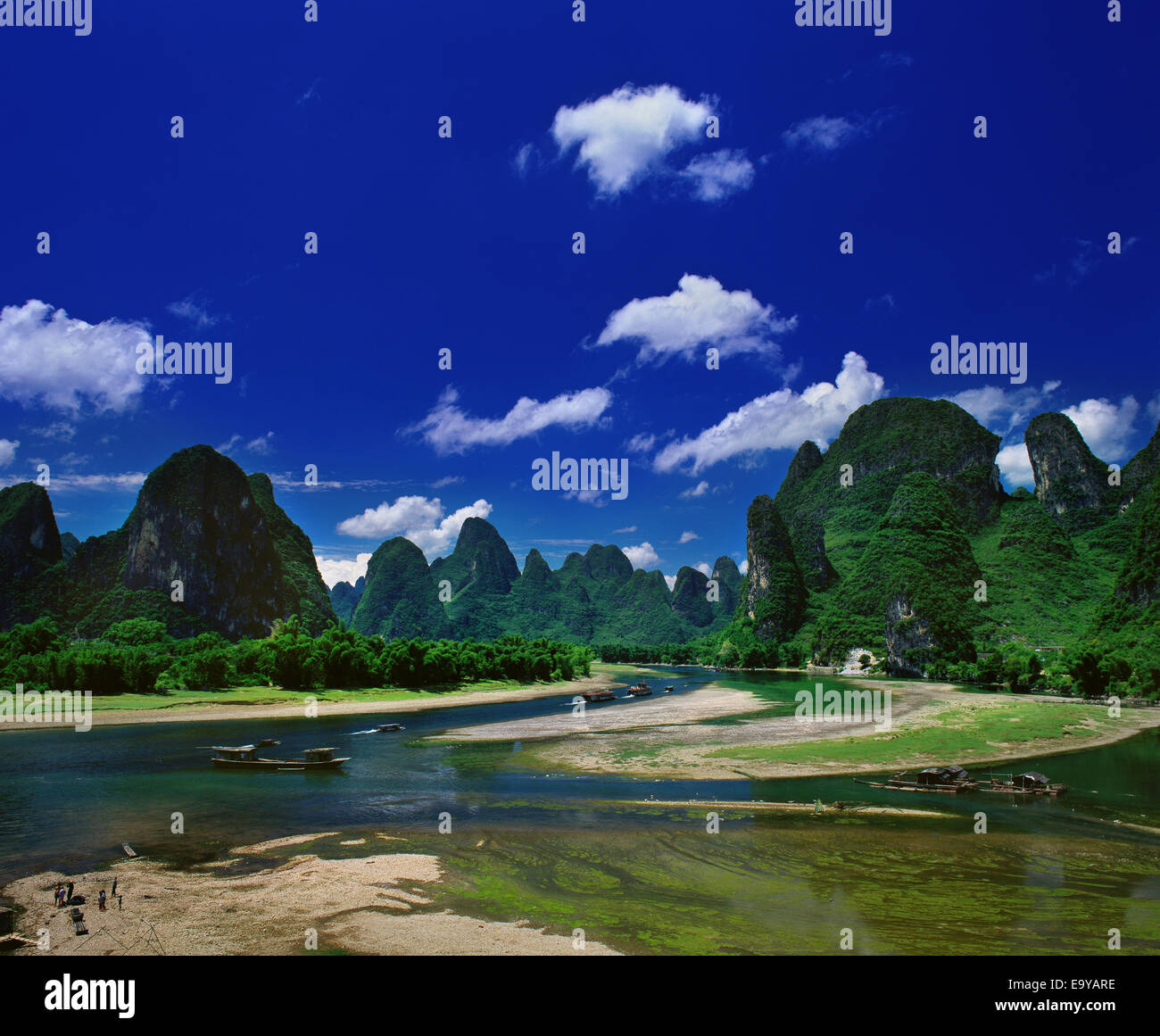 Guilin, Yangshuo scenery Stock Photo - Alamy