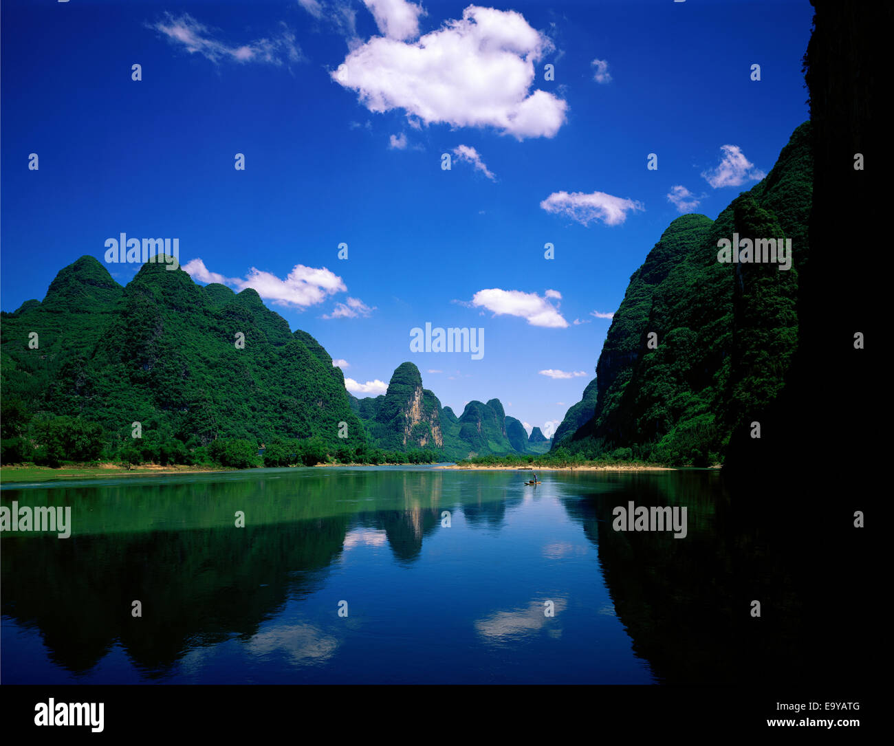 Guilin, Yangshuo scenery Stock Photo - Alamy