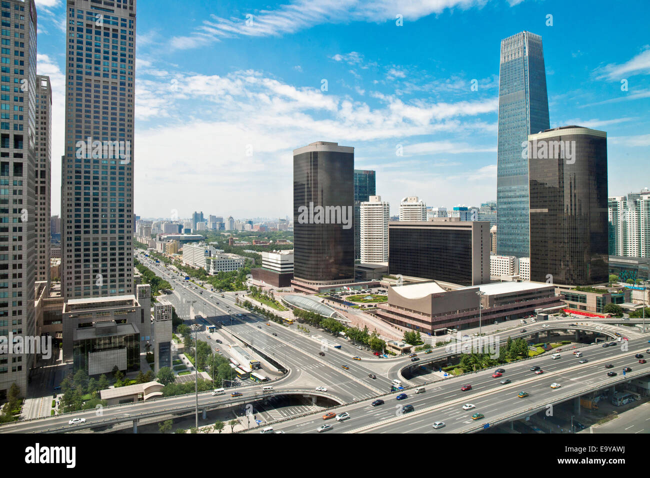 Beijing International Trade Center Stock Photo - Alamy