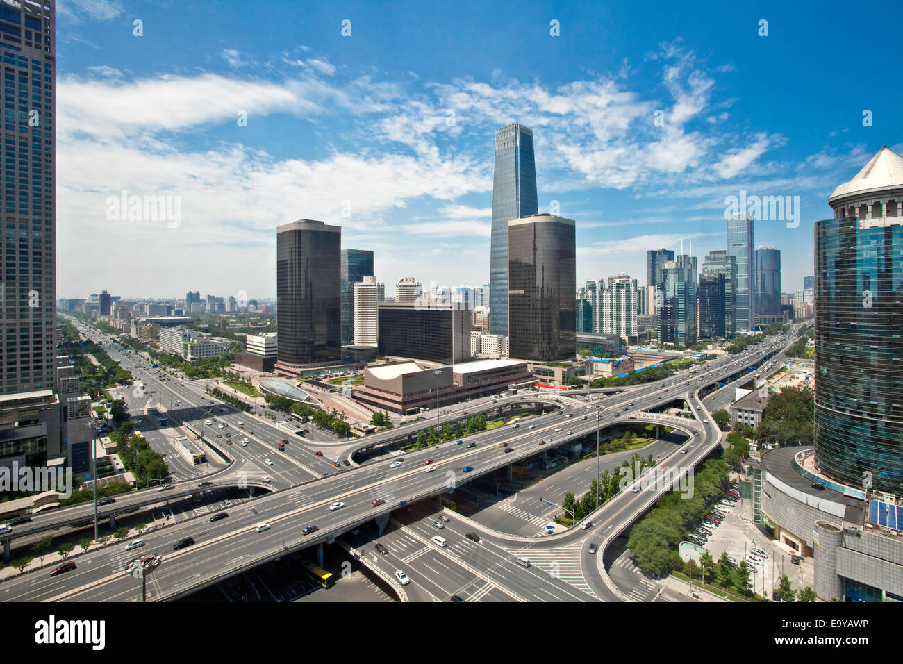Beijing International Trade Center Stock Photo - Alamy