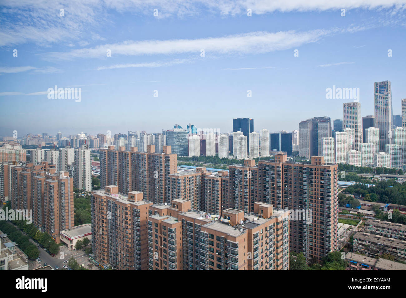 Beijing city building Stock Photo - Alamy