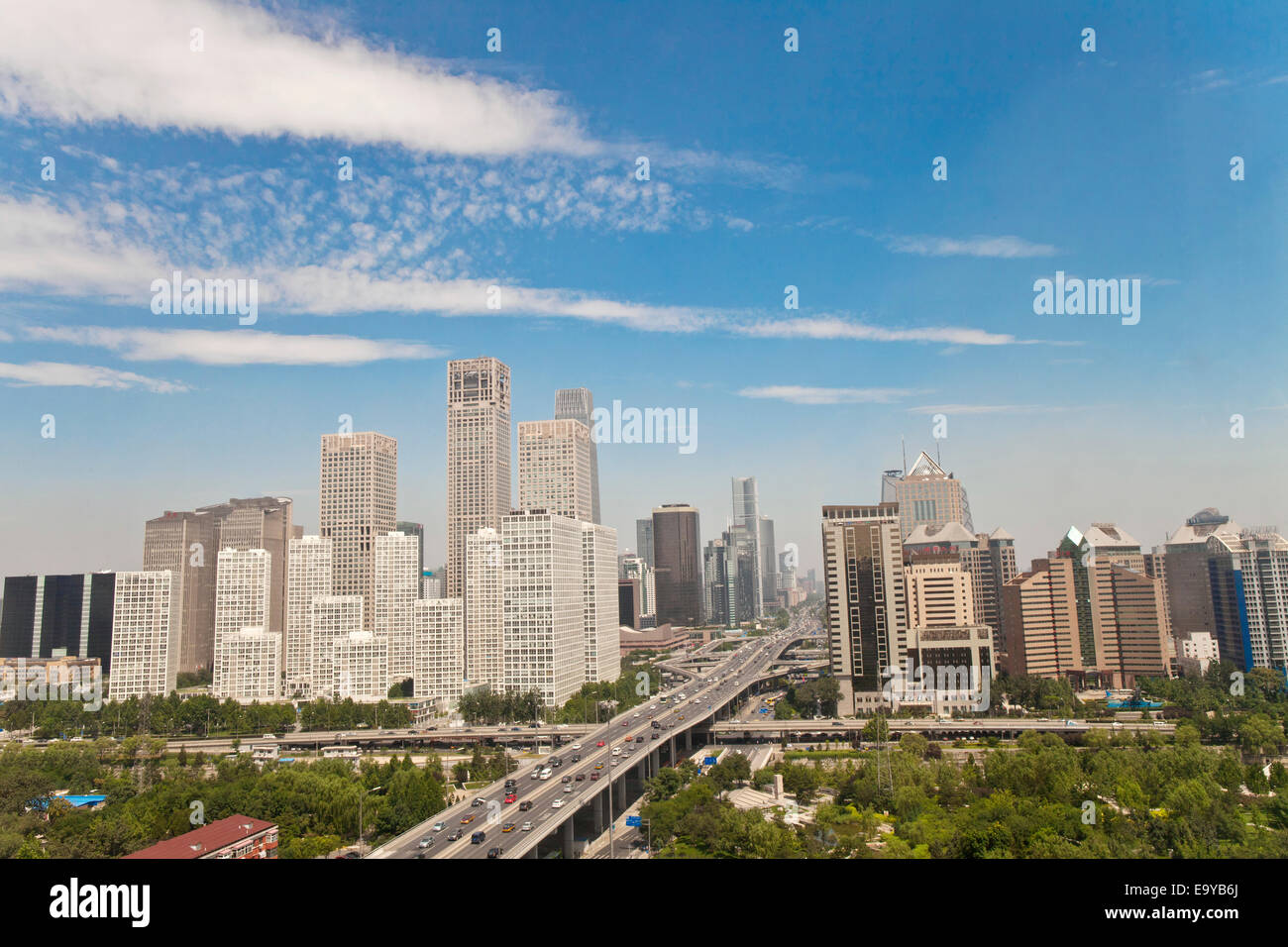 Beijing city scenery Stock Photo - Alamy