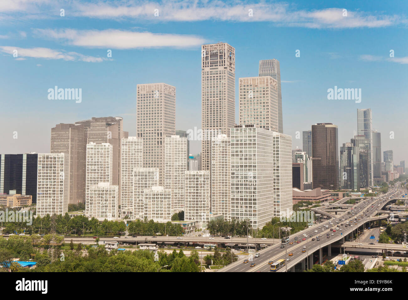 Beijing city building Stock Photo - Alamy