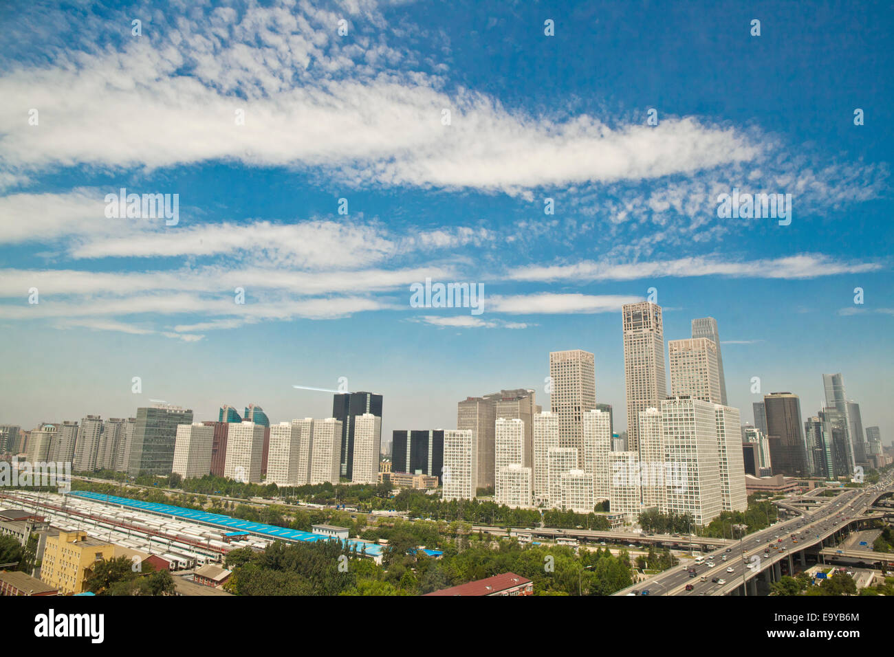 Beijing city scenery Stock Photo - Alamy