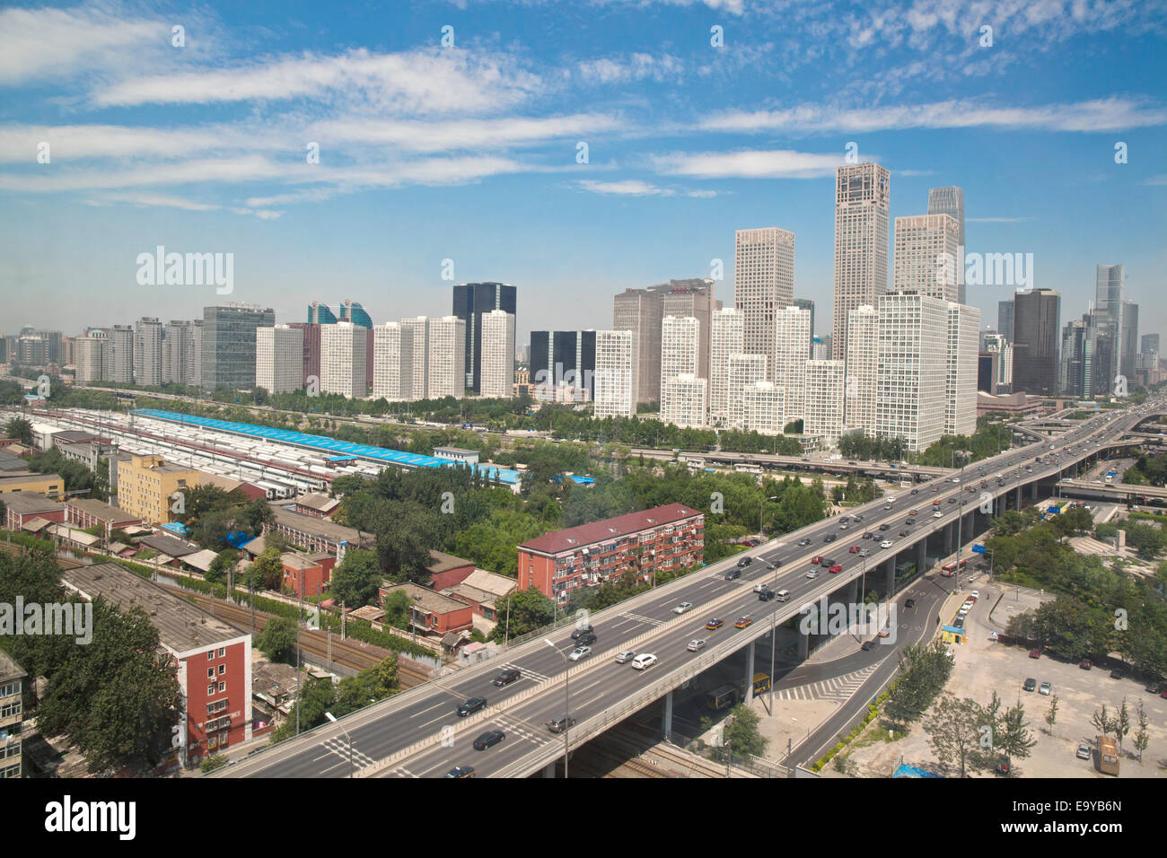 Beijing city scenery Stock Photo - Alamy