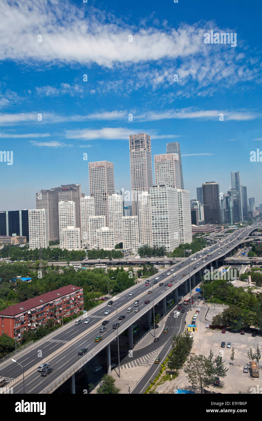 Beijing city scenery Stock Photo - Alamy