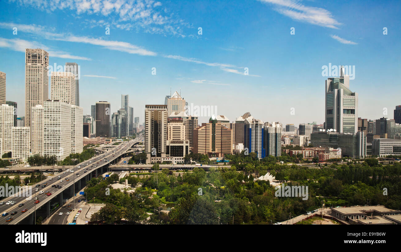 Beijing city scenery Stock Photo - Alamy