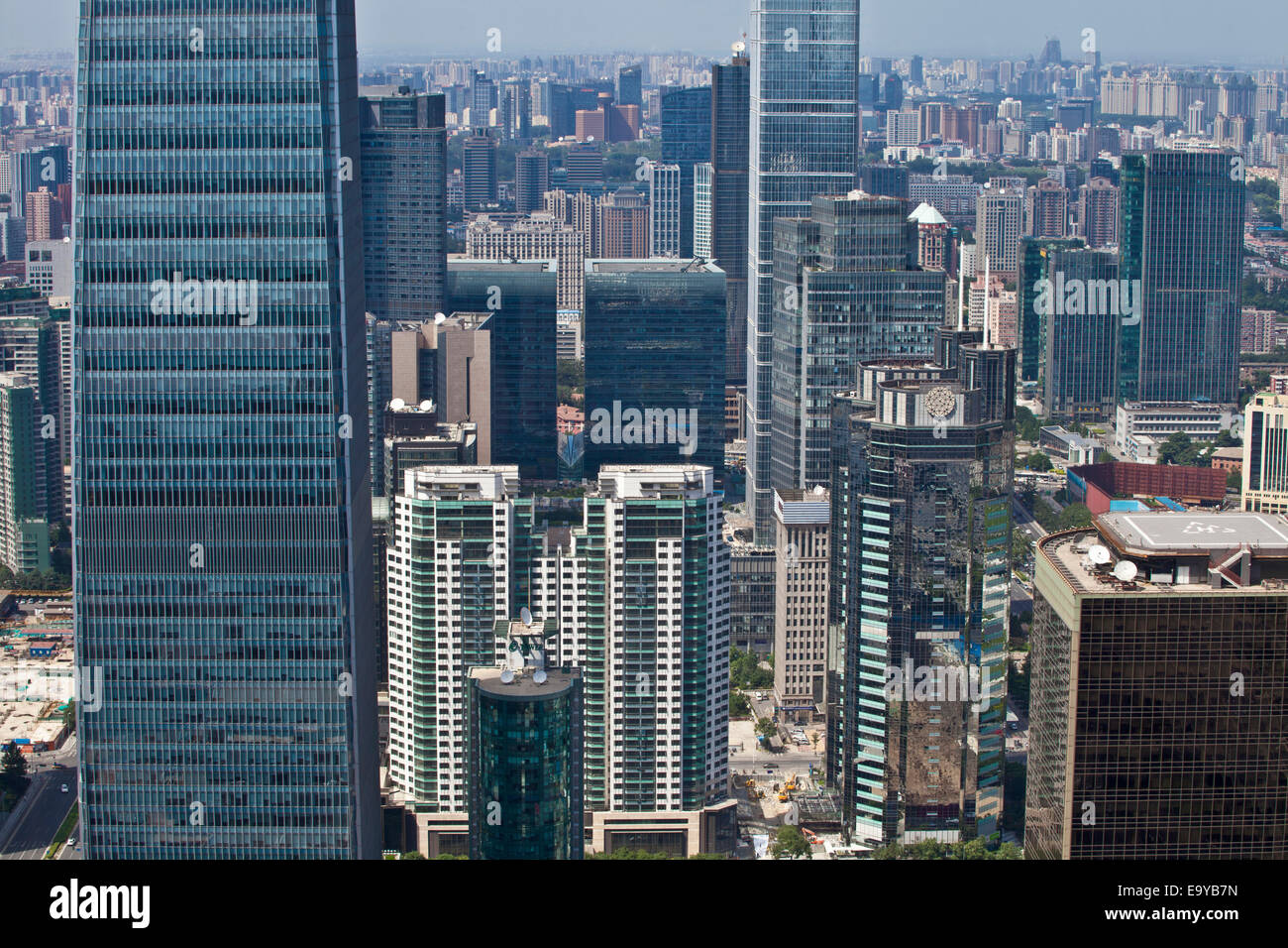 Beijing city buildings Stock Photo - Alamy
