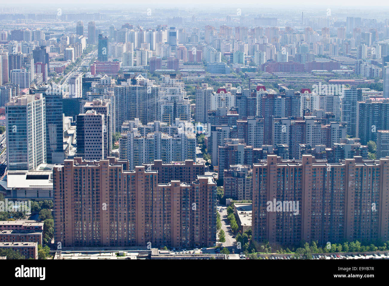 Beijing city building Stock Photo - Alamy
