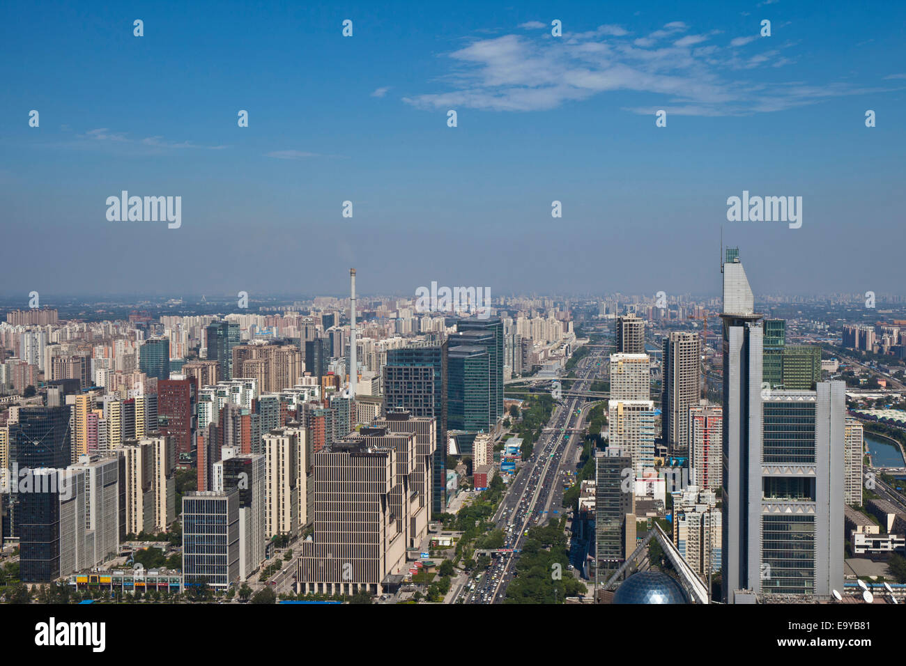 Beijing city building Stock Photo - Alamy