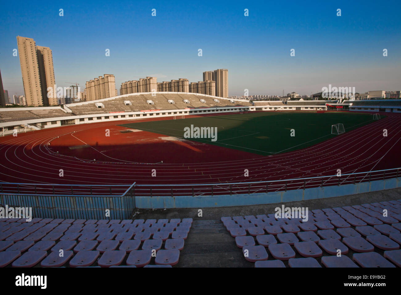 Stadium balustrade view hi-res stock photography and images - Alamy